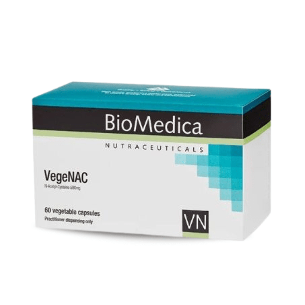 Biomedica VegeNAC 60 Capsules | Millevita